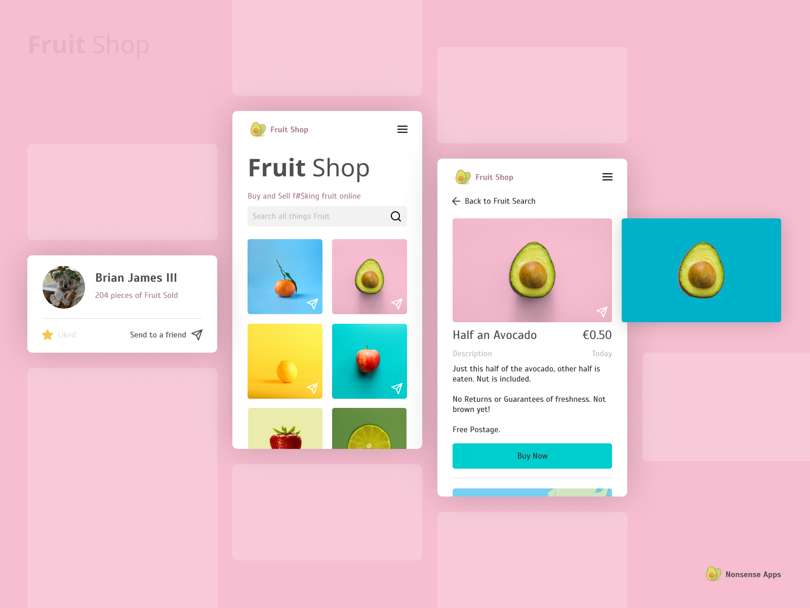 Fruit Shop by Morgan S on Dribbble