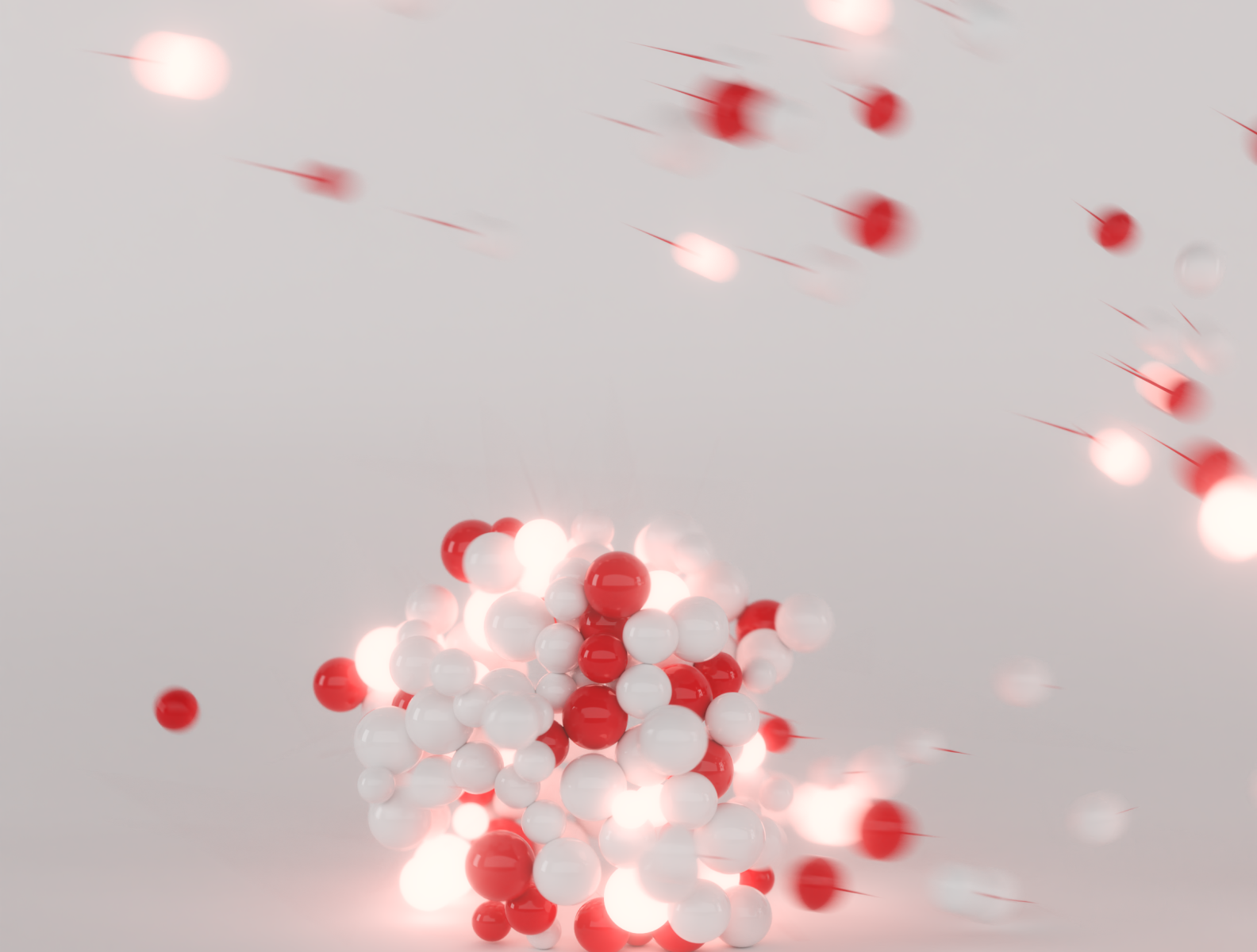Glowing Red particles by Happy Whale VFX on Dribbble