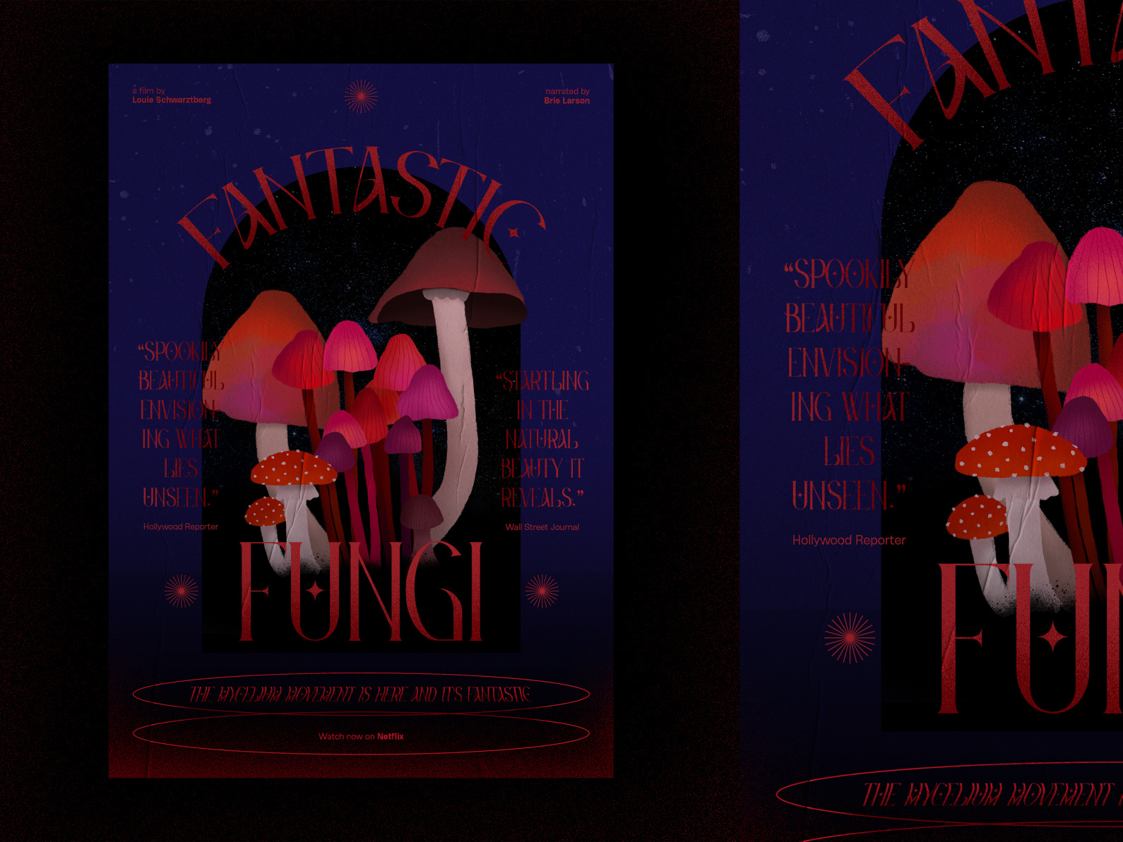 Fantastic Fungi – film poster by Catherine Asengua on Dribbble