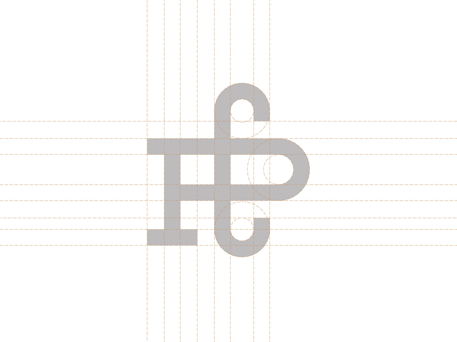 PC Monogram Line Guide by KH Studio on Dribbble