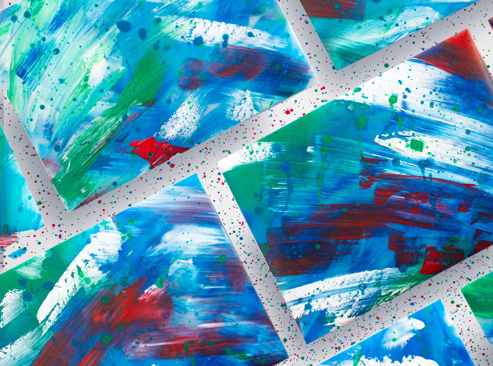 Hand-painted Brand Color Invitation Envelopes by JP Ramirez for Intuit ...