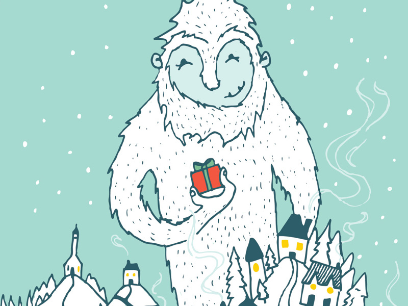 Yeti Holiday by Johanna Ehnle on Dribbble
