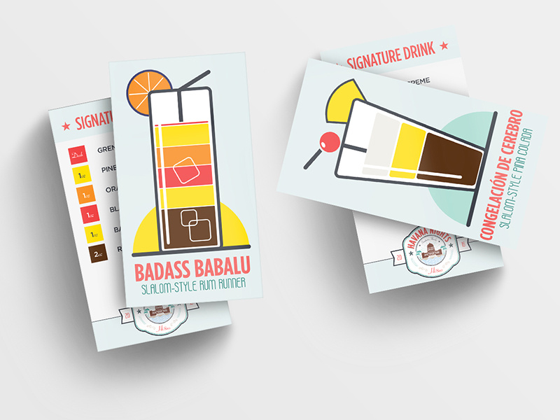 Cocktail Business cards... Drinking is business by Mark Wolfe on Dribbble