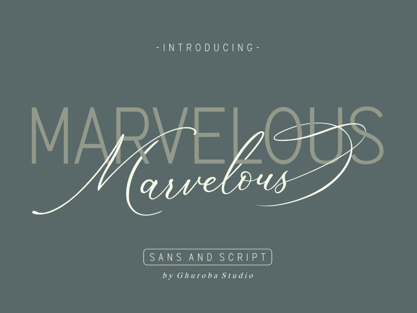 Marvelous Font Duo (FREEBIES) by Jack Miller on Dribbble