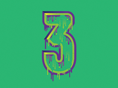 Number Three. by Jonathan Berntsen on Dribbble