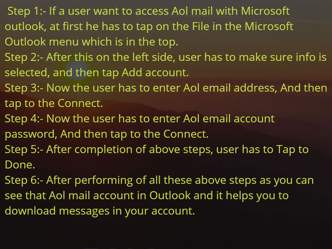 Dribbble - access_aol_mail_with_microsoft_outlook.jpg by Jack smith
