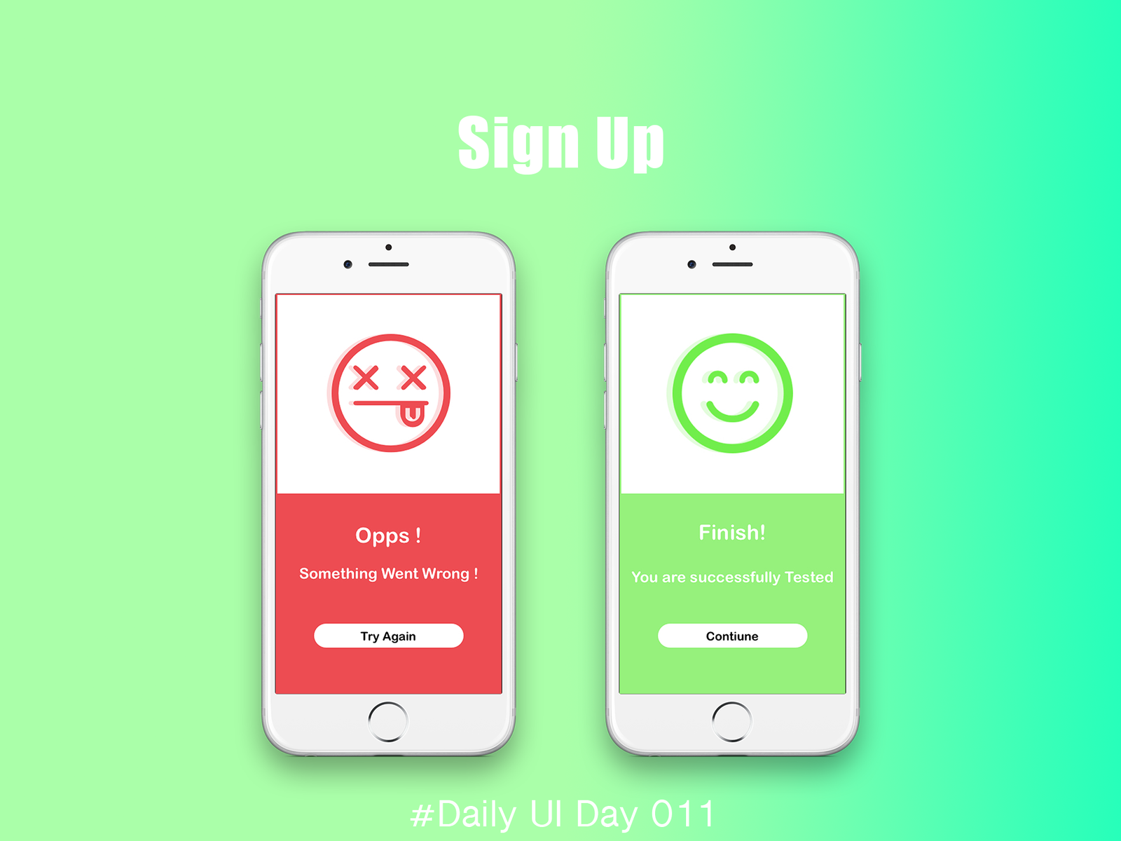 Daily UI Day 011 by Min Nanda Zan on Dribbble