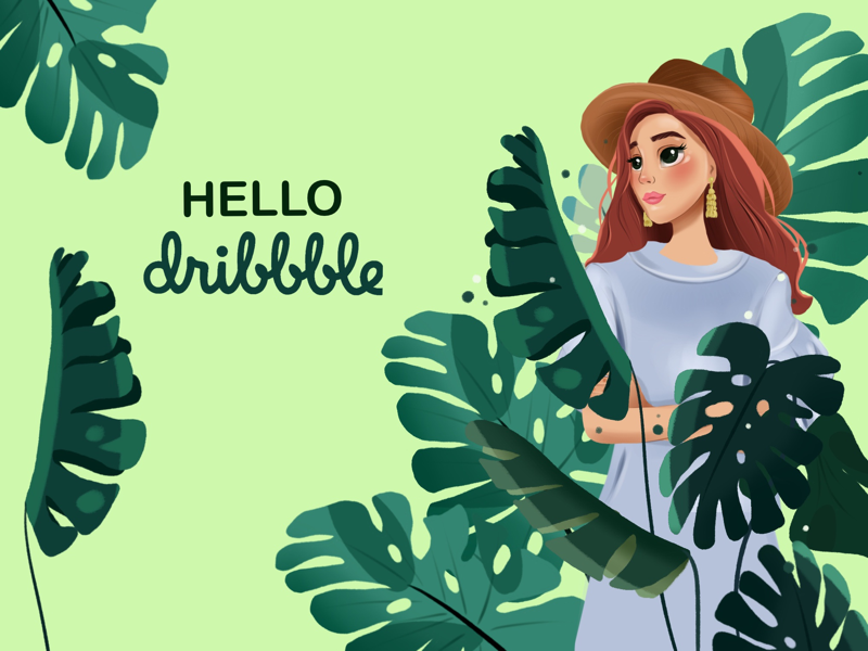 Girl by Евгения Яншина on Dribbble