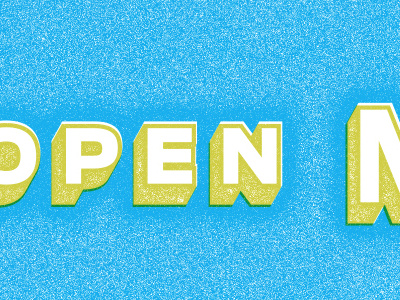 Stamped Type by Tyler Kruger on Dribbble