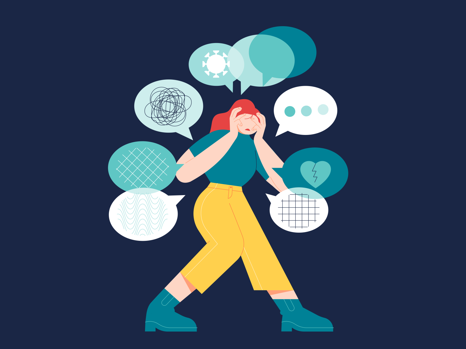 Overwhelming by Daniela Valdez on Dribbble