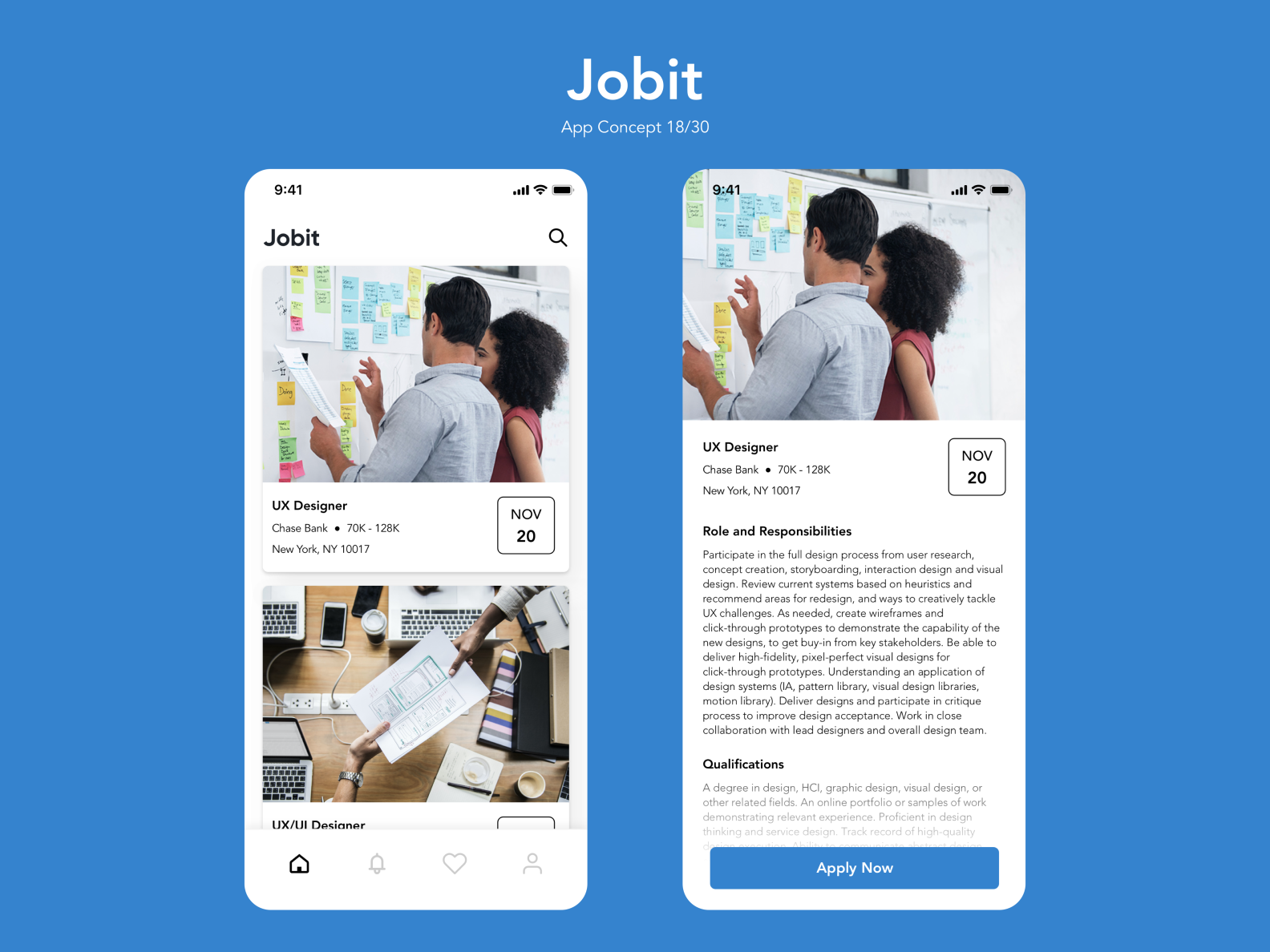 Jobit by Gabriel Beyruti on Dribbble