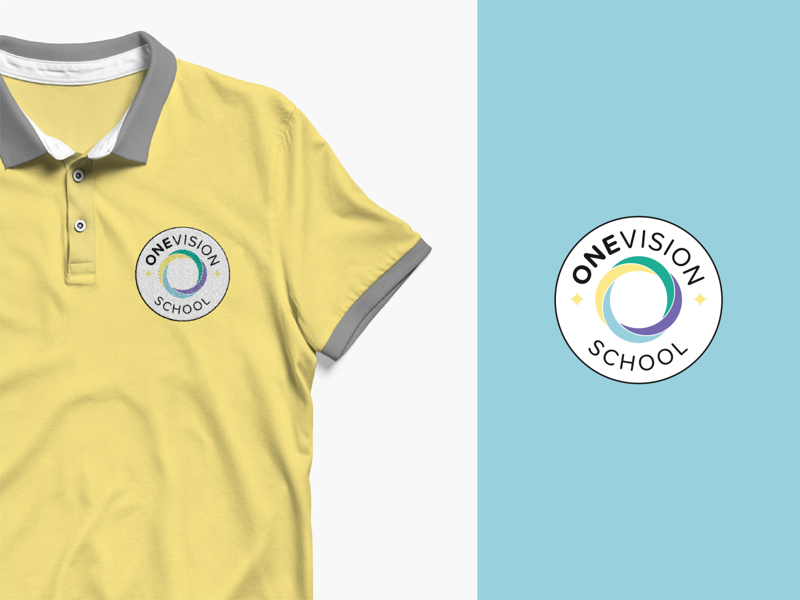 One Vision Haiti - Badge Logo Mark by Tessa De Jong on Dribbble