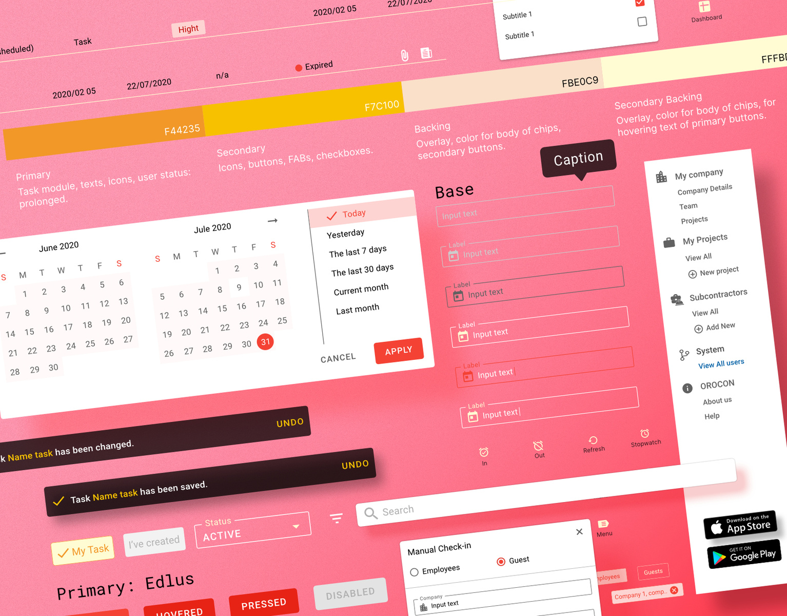 Design system by Mykola on Dribbble