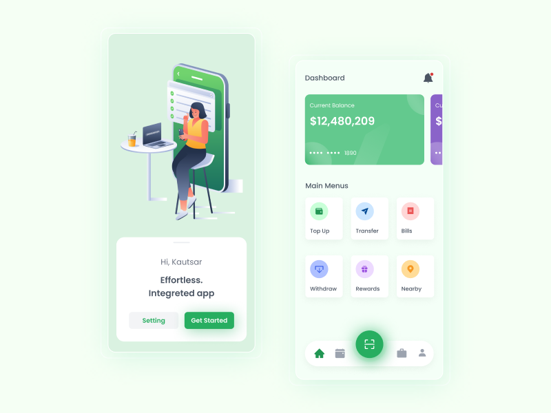 Finansa Apps by kausar ahmad on Dribbble