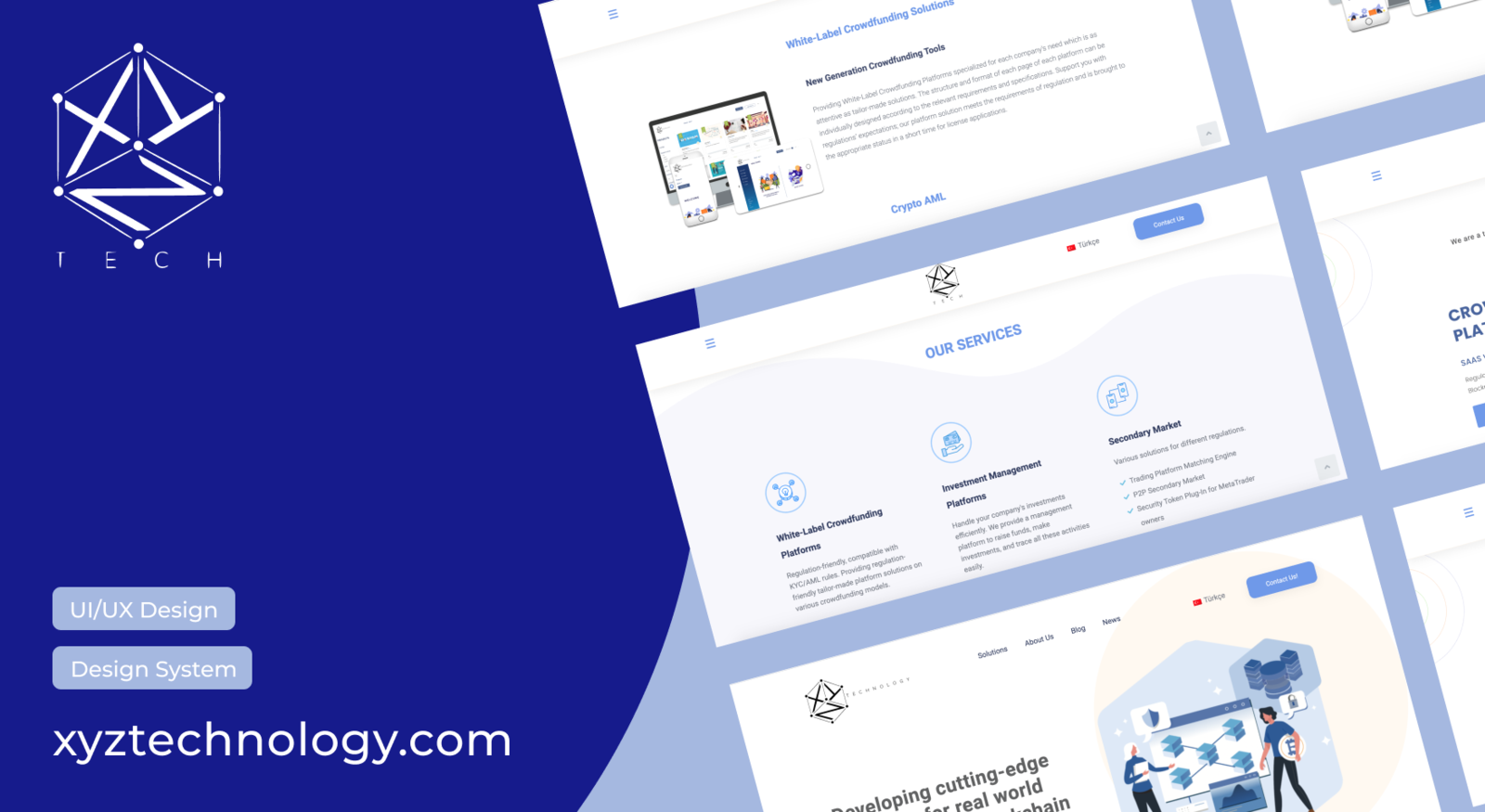 XYZ TECHNOLOGY by Sena Orucu on Dribbble