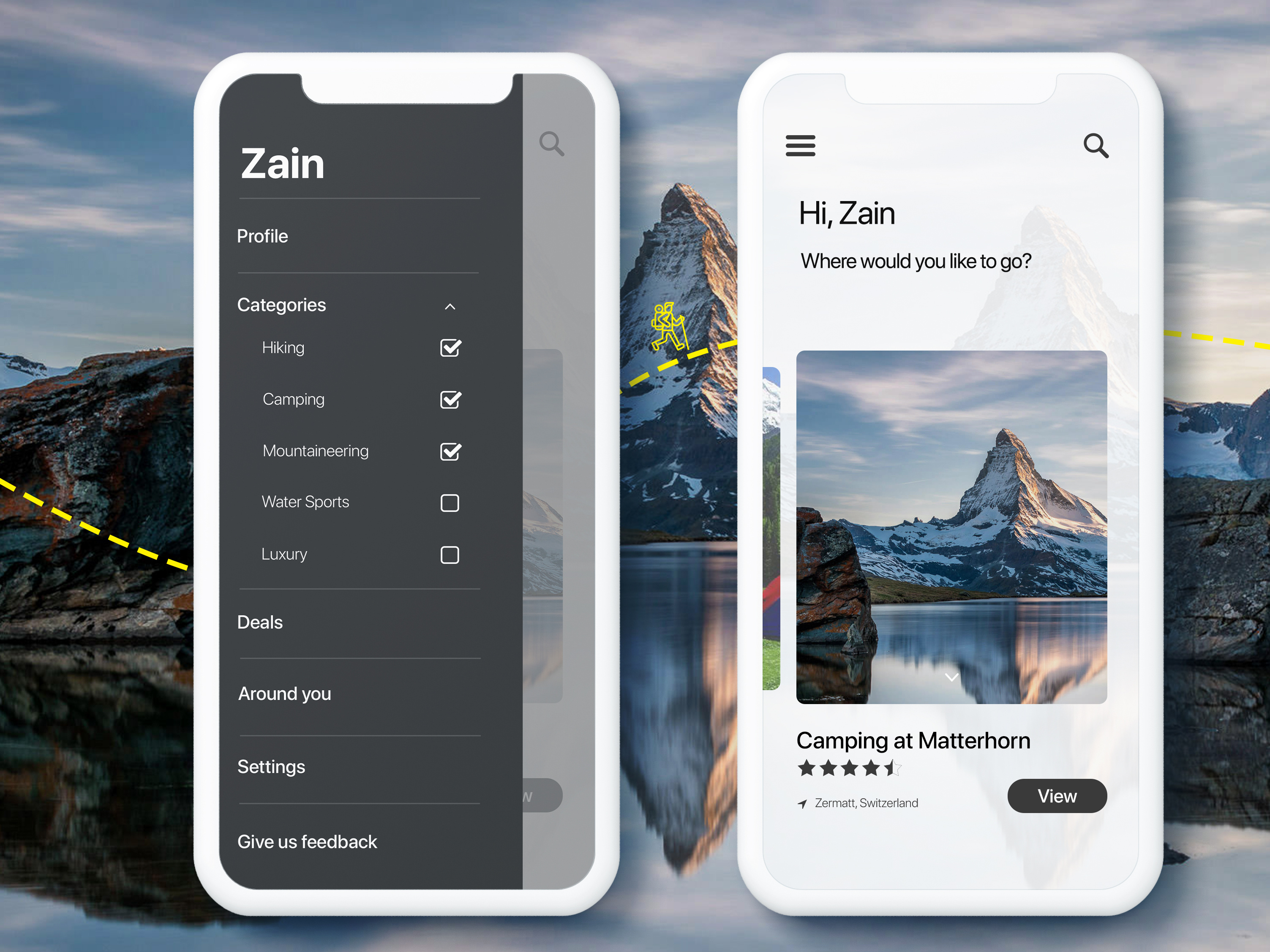 Adventure Booking App by Muhammad Zain on Dribbble