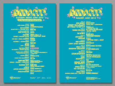 Debaser Poster by Oskar wimmerman on Dribbble