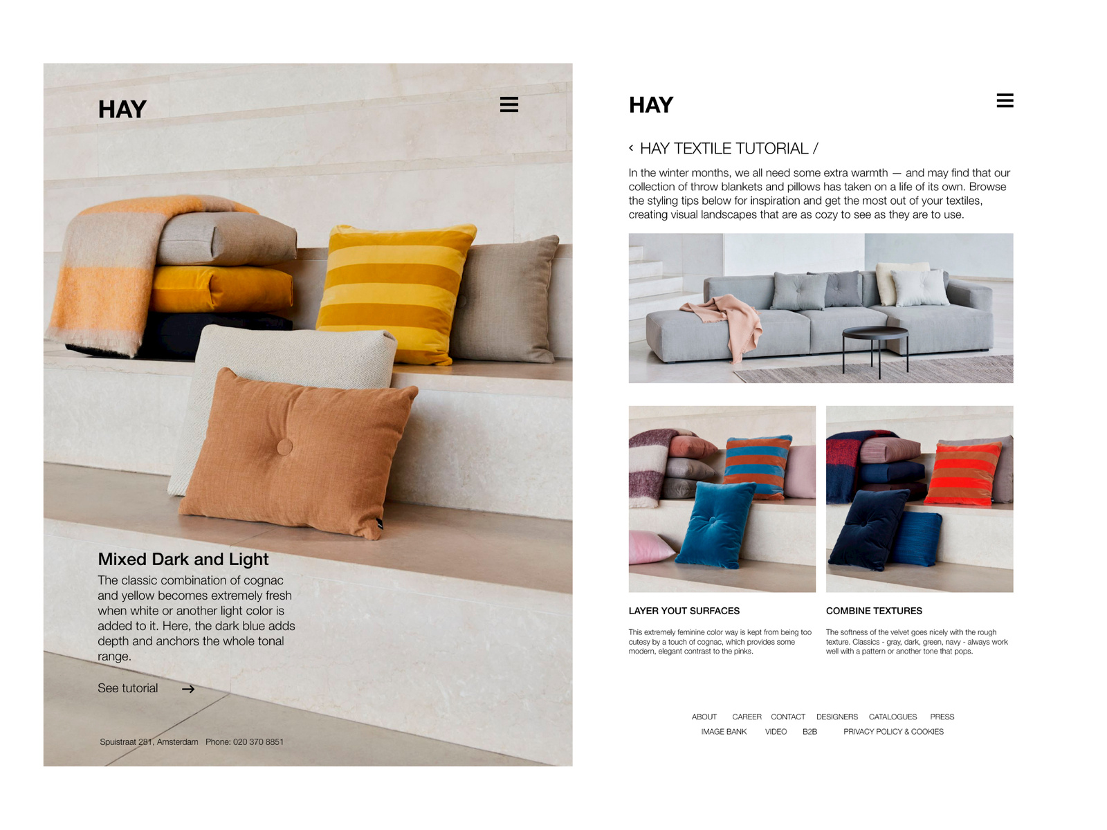 HAY design by Maria on Dribbble