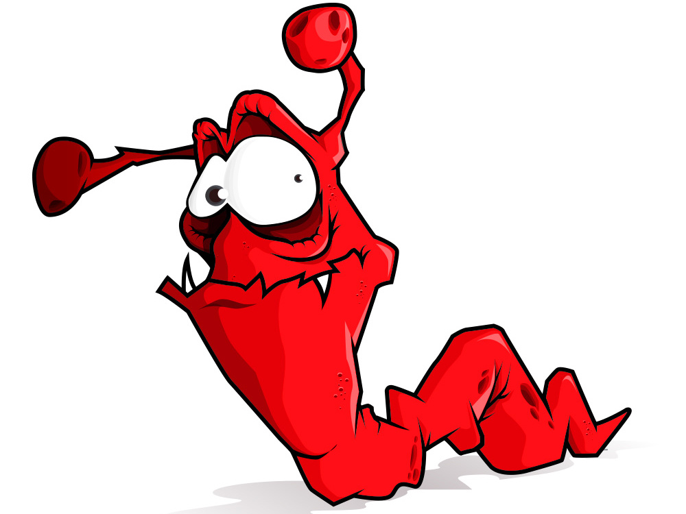 Alien worm by Stiliyan Penev on Dribbble