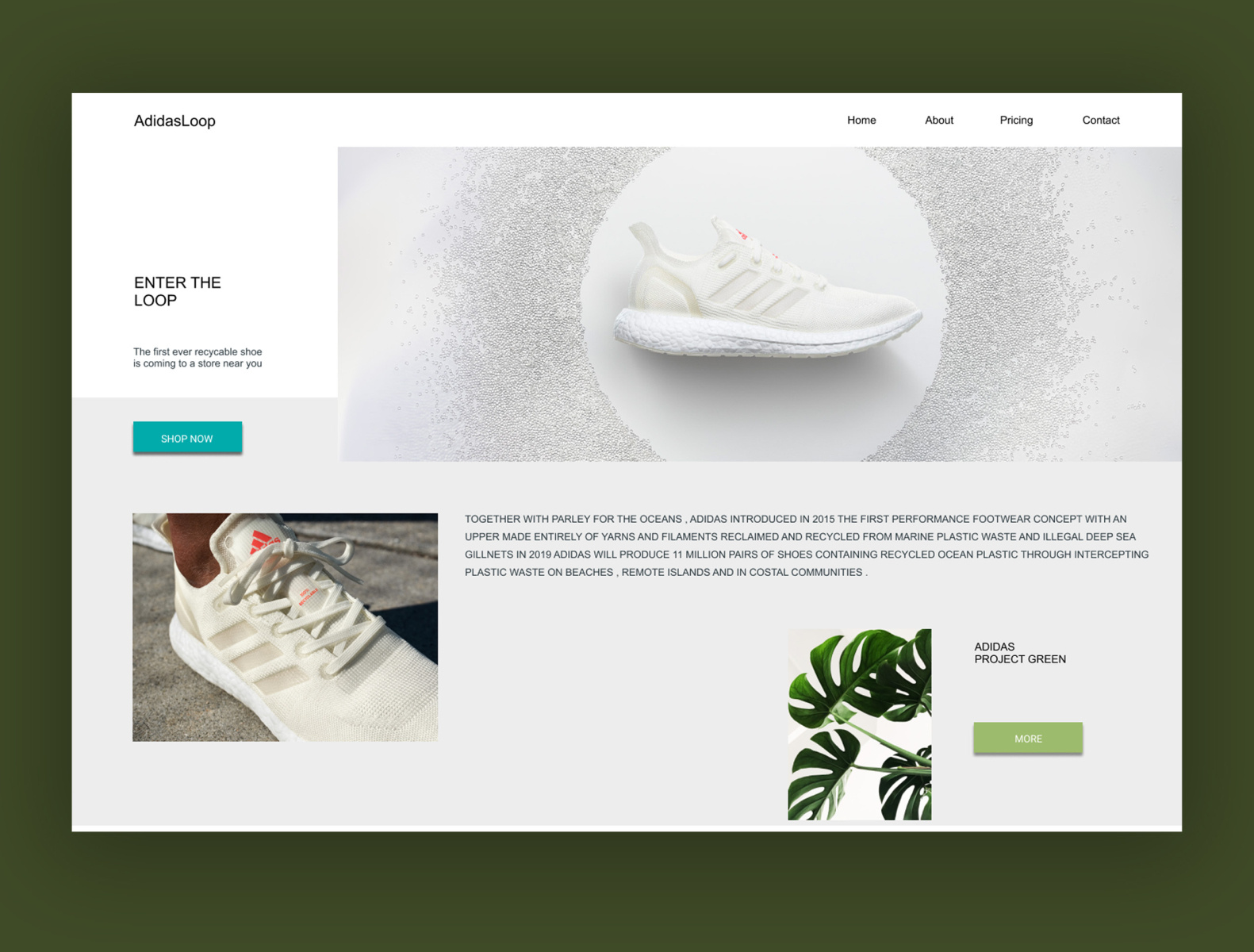 Loop web by Lashe on Dribbble