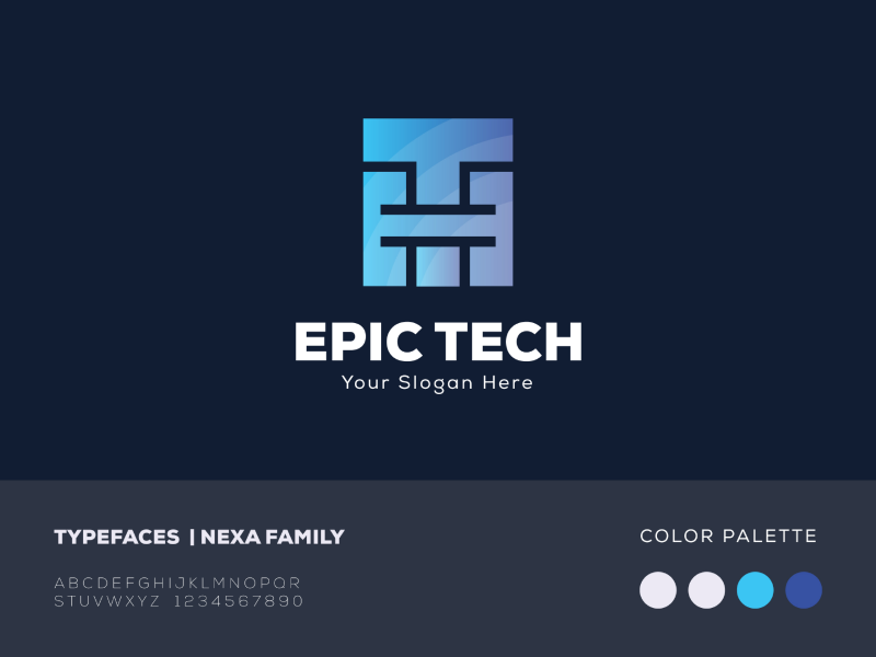 EPIC TECH LOGO DESIGN by rebrandoo on Dribbble