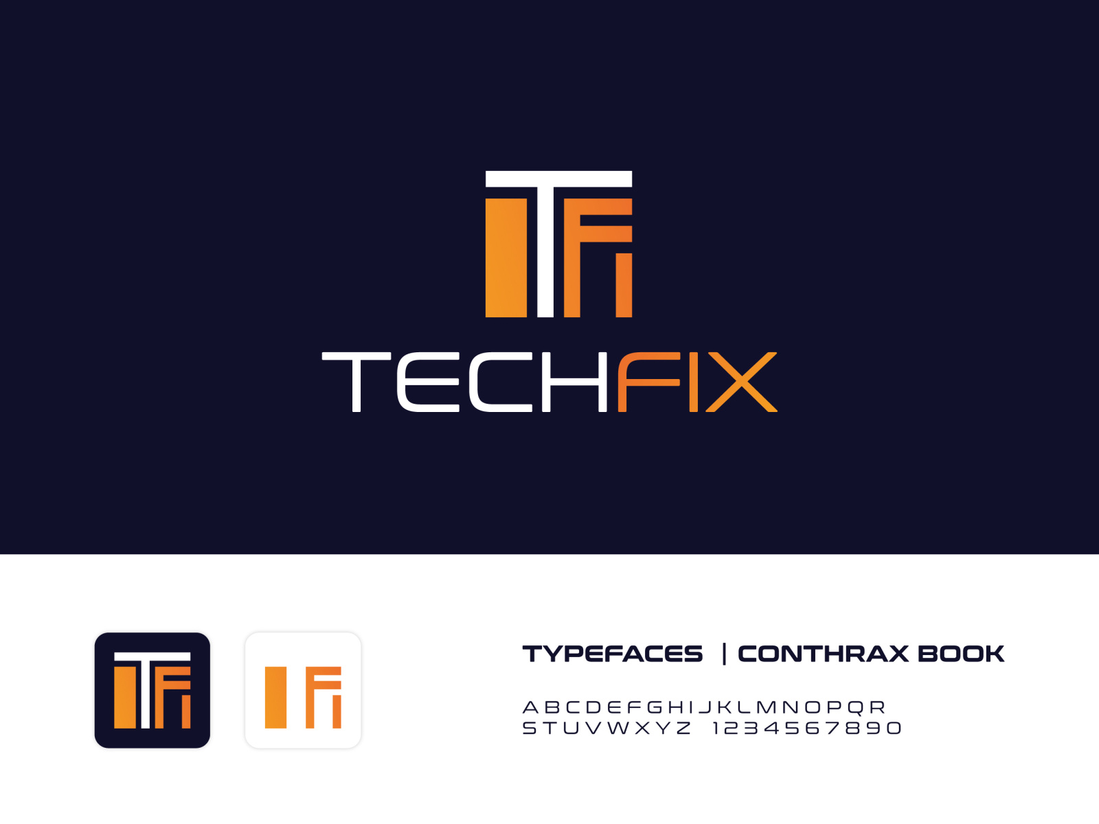 TF LETTER LOGO DESIGN | TECHFIX LOGO by rebrandoo on Dribbble