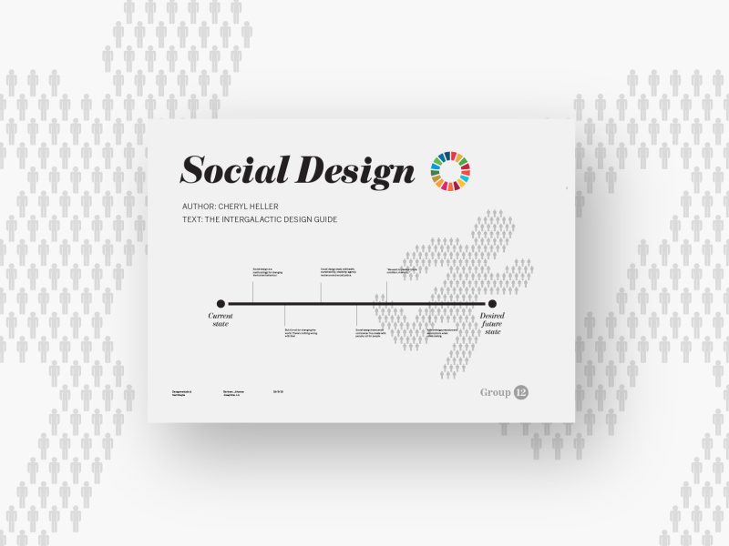 Social Design Poster by Bertram Christoffersen on Dribbble