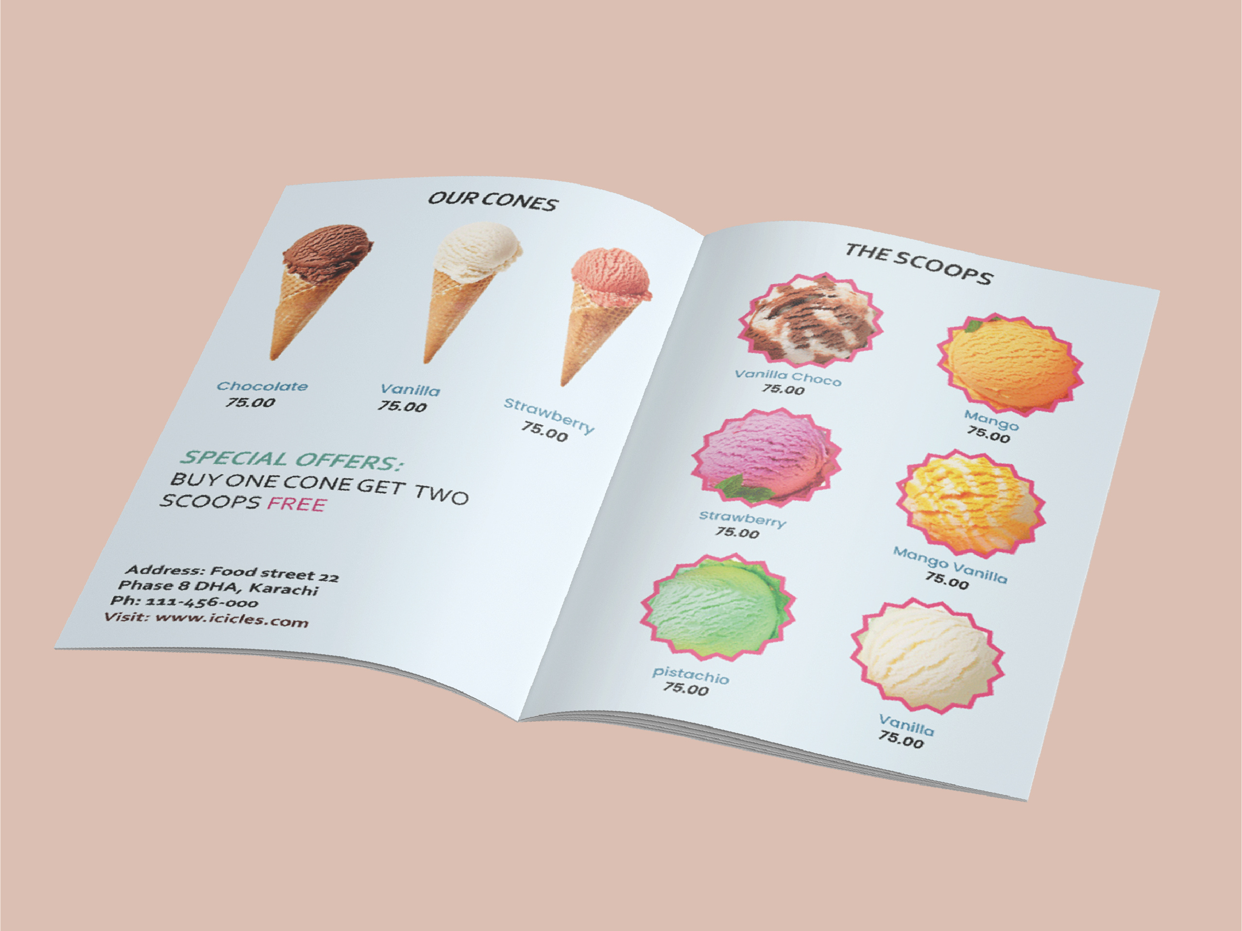 Dribbble - menu_card.jpg by zeeshan wali