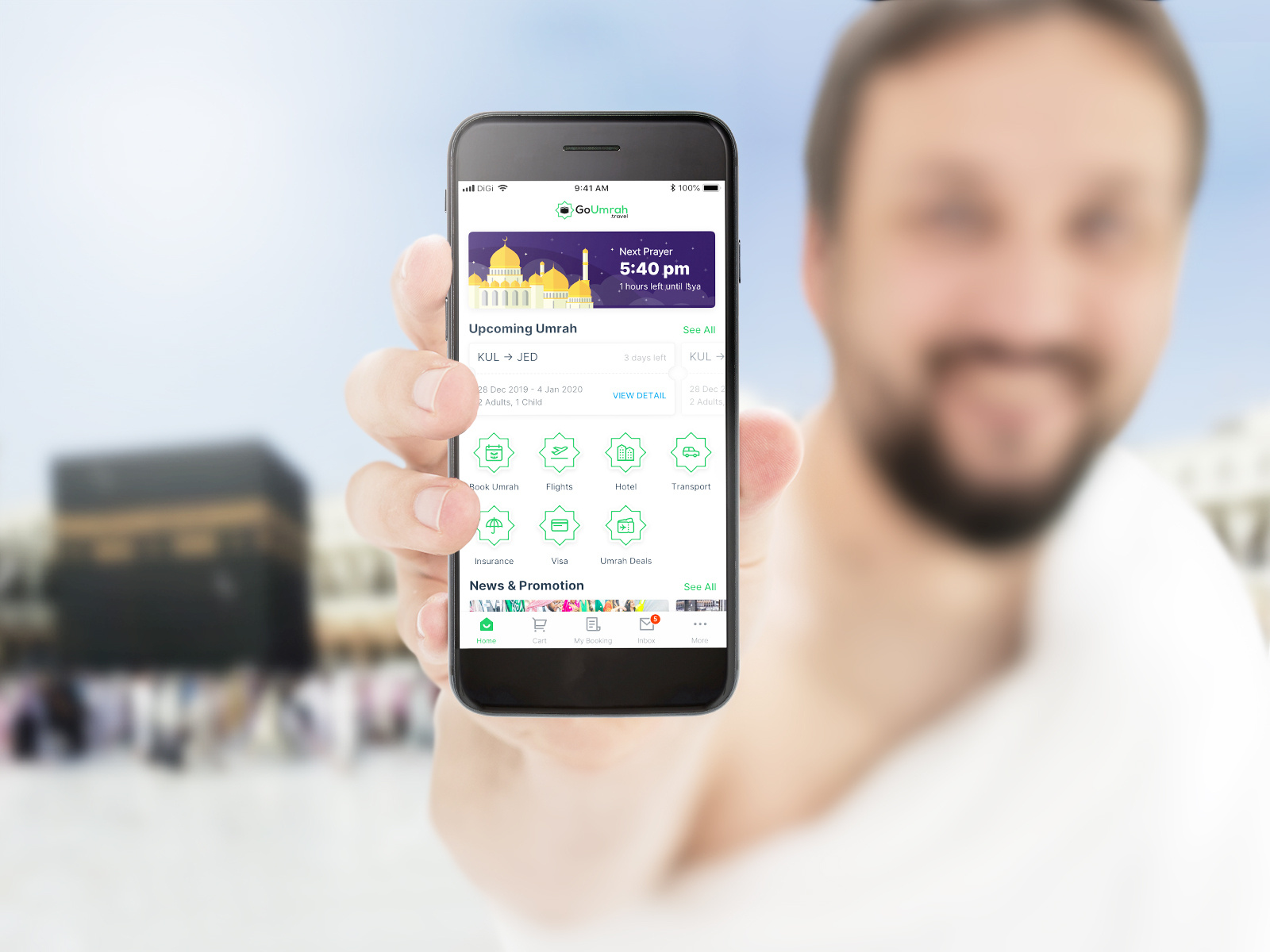 Go Umrah - Mobile App by Virtualspirit on Dribbble