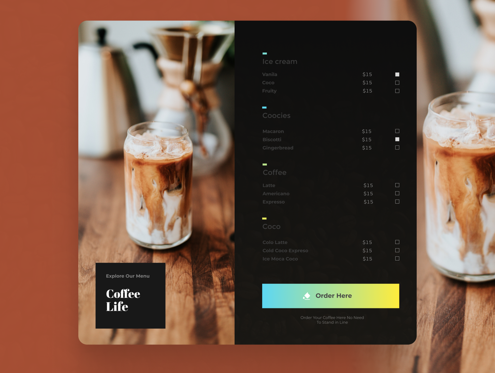 Cafe Ordering System by Shekh Reza on Dribbble