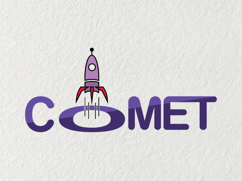 Comet Logo Design by Sheryar Saghir on Dribbble