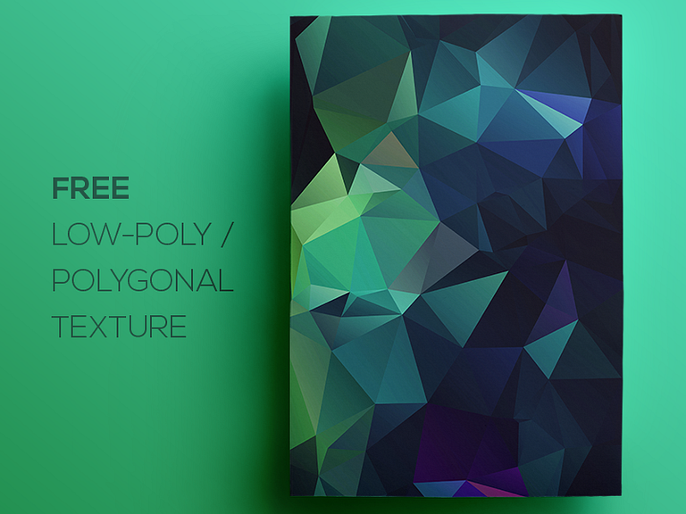 Free Polygonal / Low Poly Background Texture #111 by Rounded Hexagon on ...