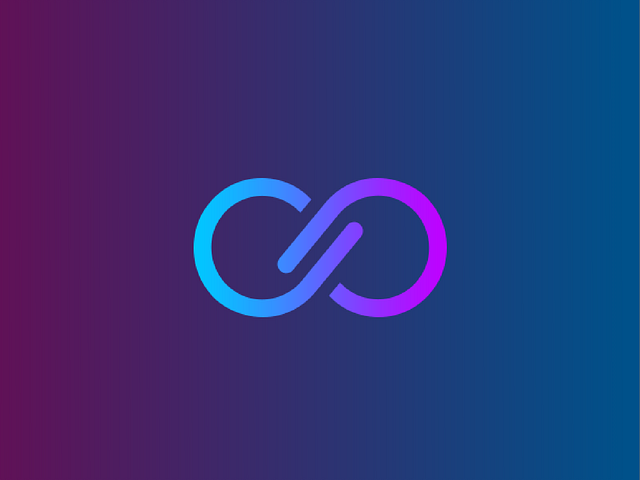Infinity logo by Julia Laza on Dribbble