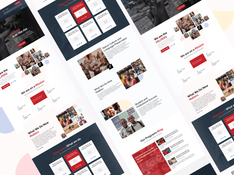 NGO DESIGN by Nathaniel Ogunleye on Dribbble