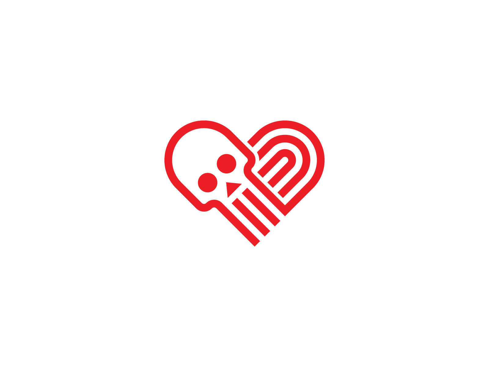 skull heart logo by moh elsheikh on Dribbble