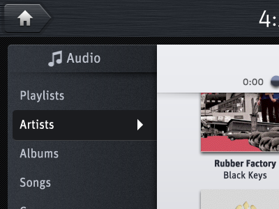 Audio Menu by Jeremy Koempel on Dribbble