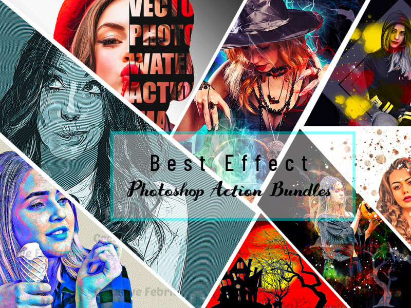 Best Effect Photoshop Action Bundles by AL AMIN on Dribbble