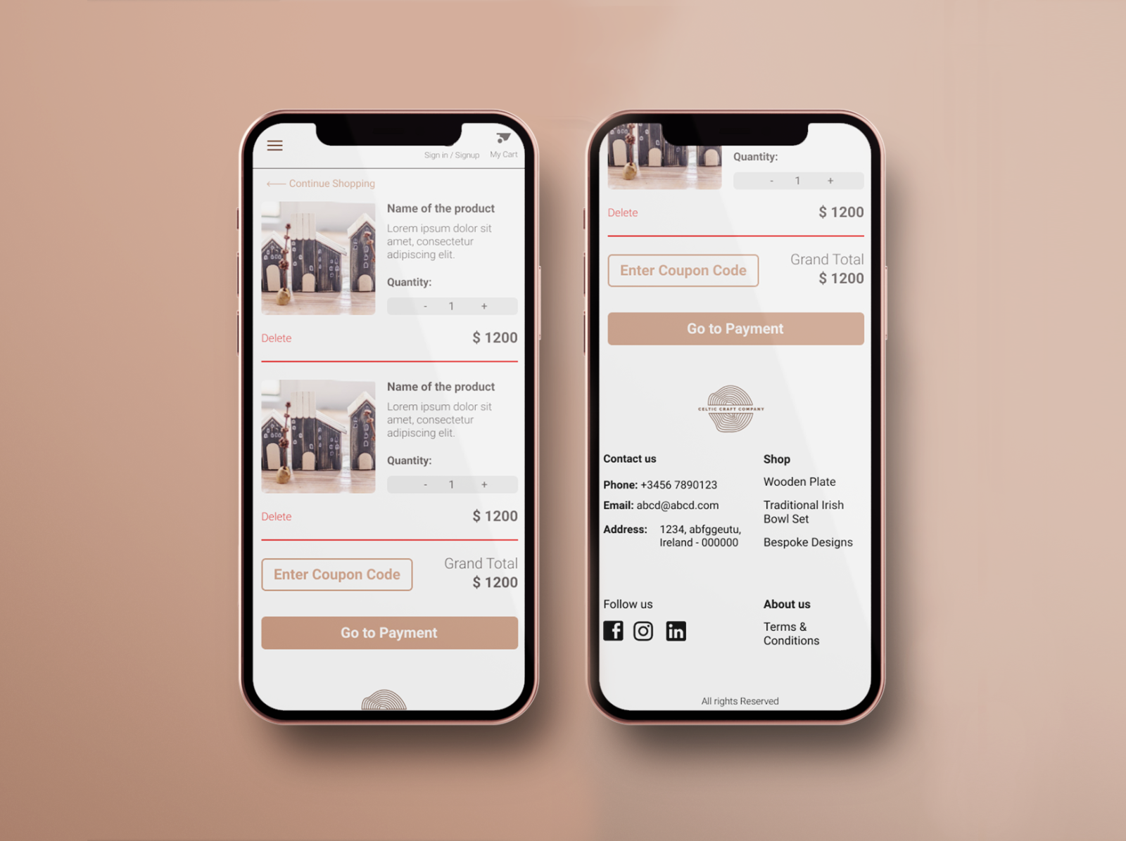 My Cart - UI by ABHROJIT BORAL on Dribbble
