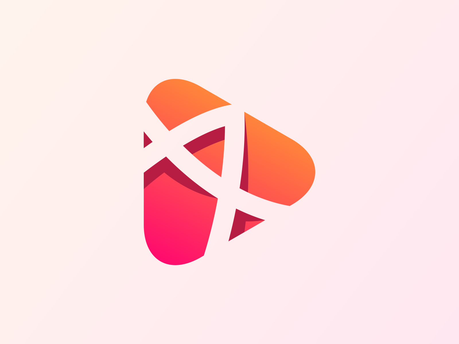 Letter A Logo with Play button by Tahmid Ahmed | Logo Designer on Dribbble