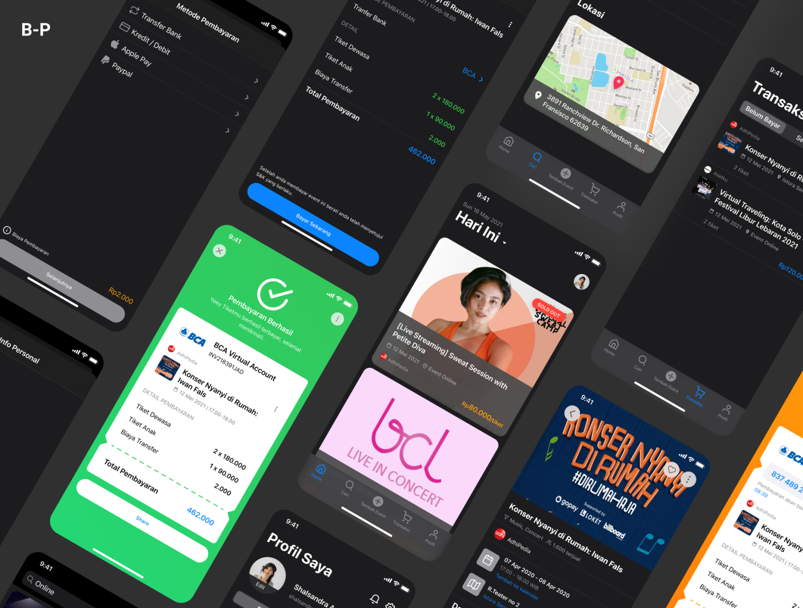 Event.Id Mobile Design Kit by Nanang Prasetya on Dribbble