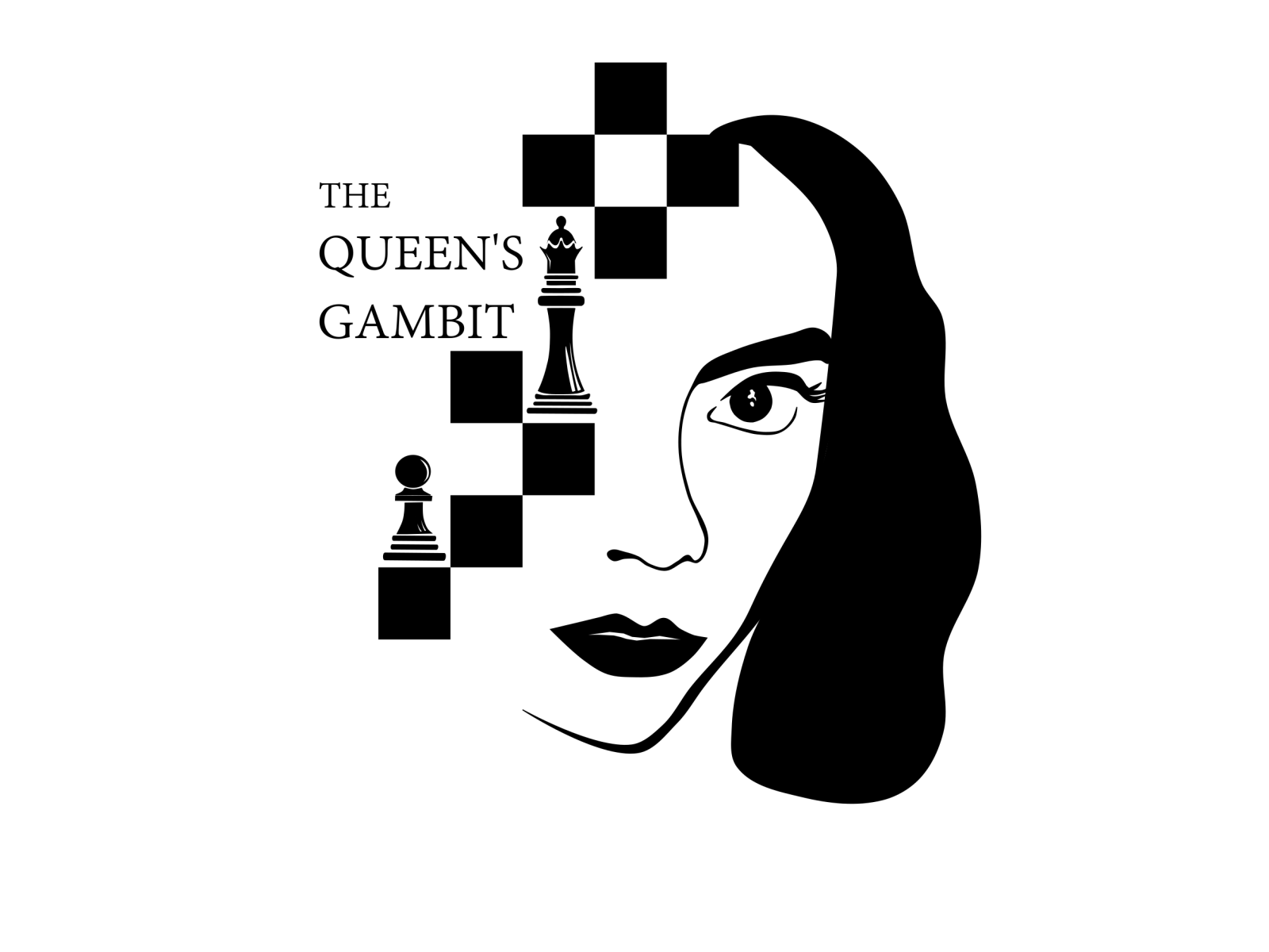 The Queen's Gambit by Viktorija Zmitravičiūtė on Dribbble