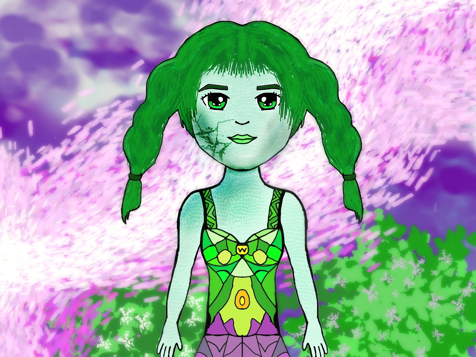 Spring Girl by Viktorija Zmitravičiūtė on Dribbble