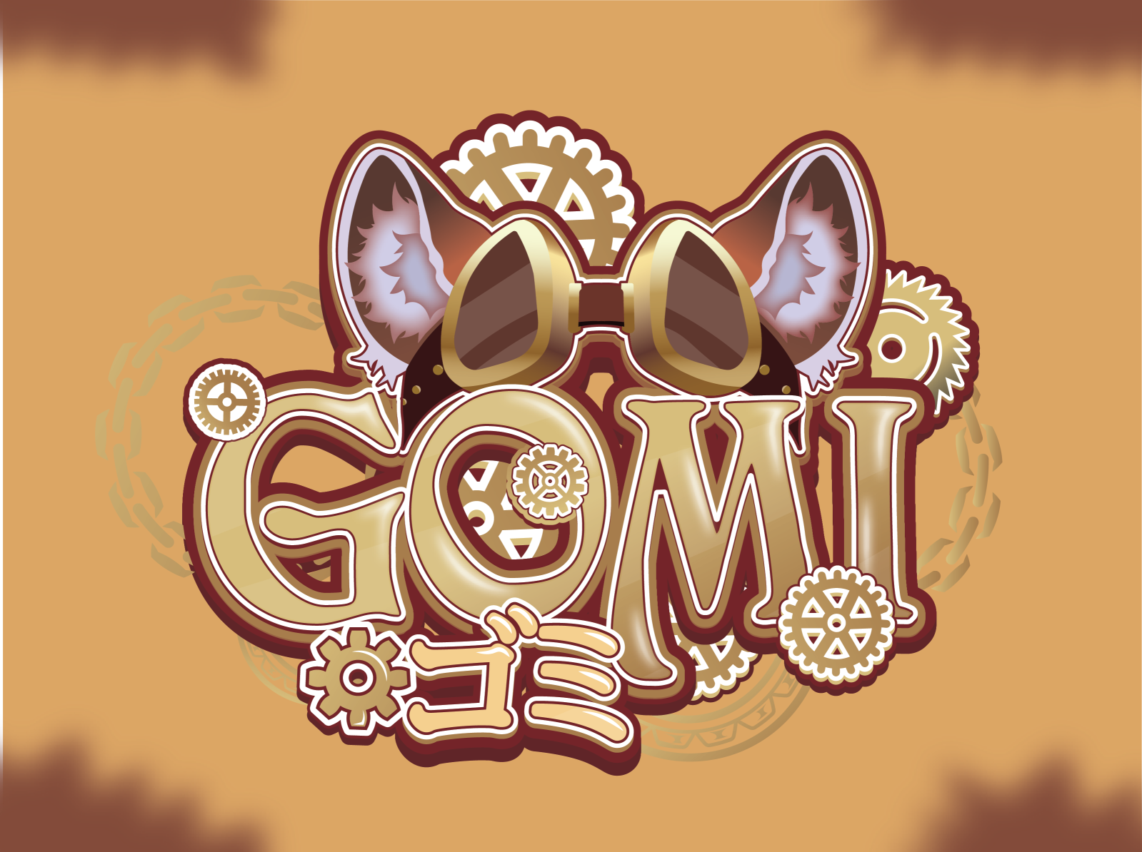 Logo for VTuber Gomi by Hawari on Dribbble