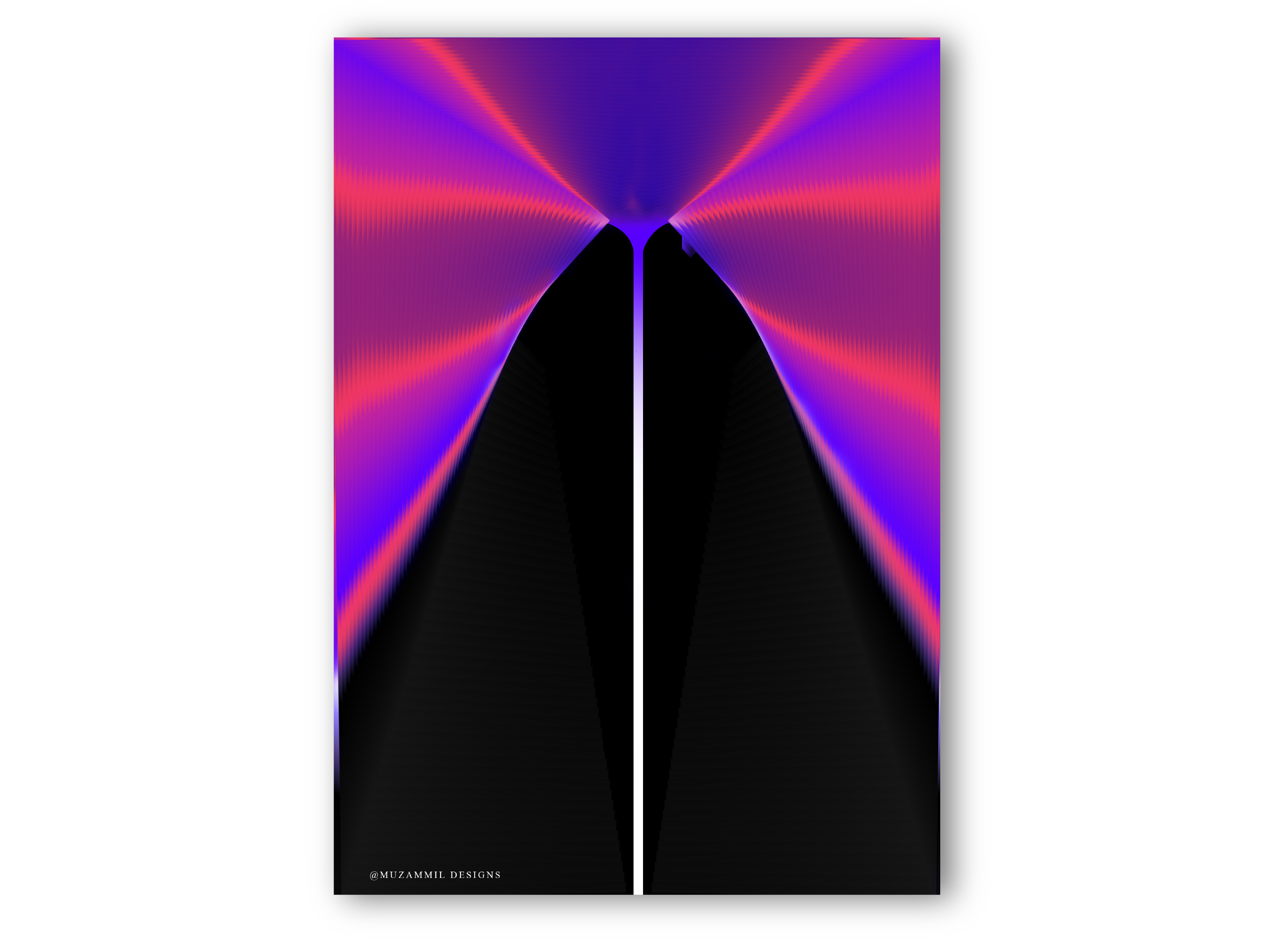 Vibrant Poster Design by Muzammil Ali on Dribbble