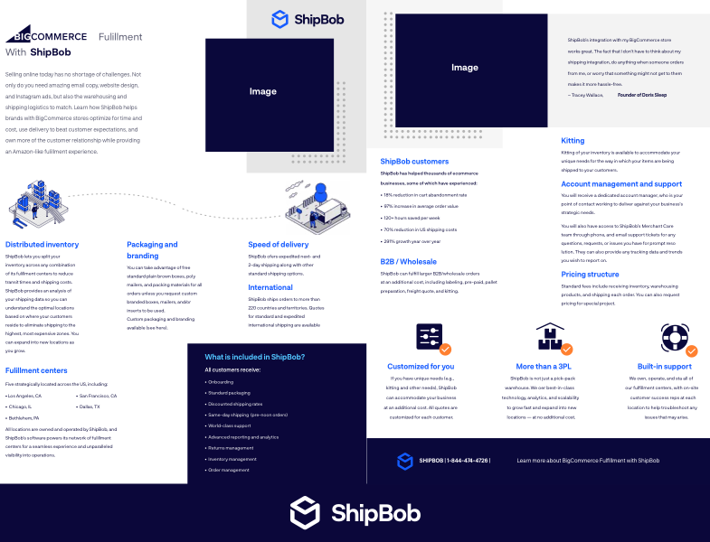 ShipBob Snapshot Template by Michael Bevilacqua on Dribbble