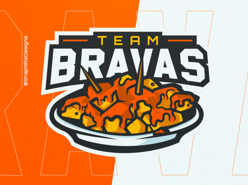 BRAVAS Mascot Logo by ShaphiRa- Ainoa Mrtz on Dribbble