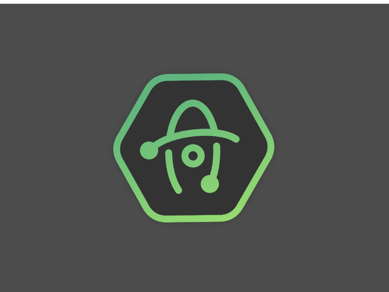 Atom Editor Logo by Ricky Normandeau on Dribbble