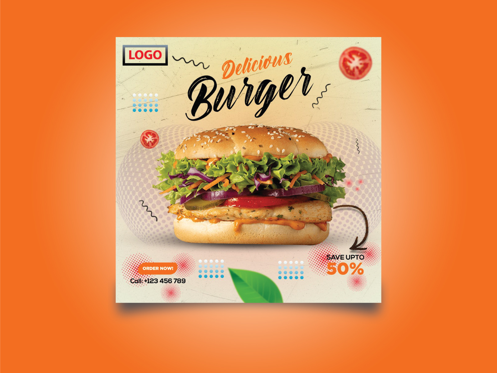 Restaurant Social Media Post Design by Raihan Islam on Dribbble