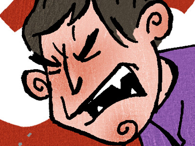 Sore loser by Jonas Anderson on Dribbble