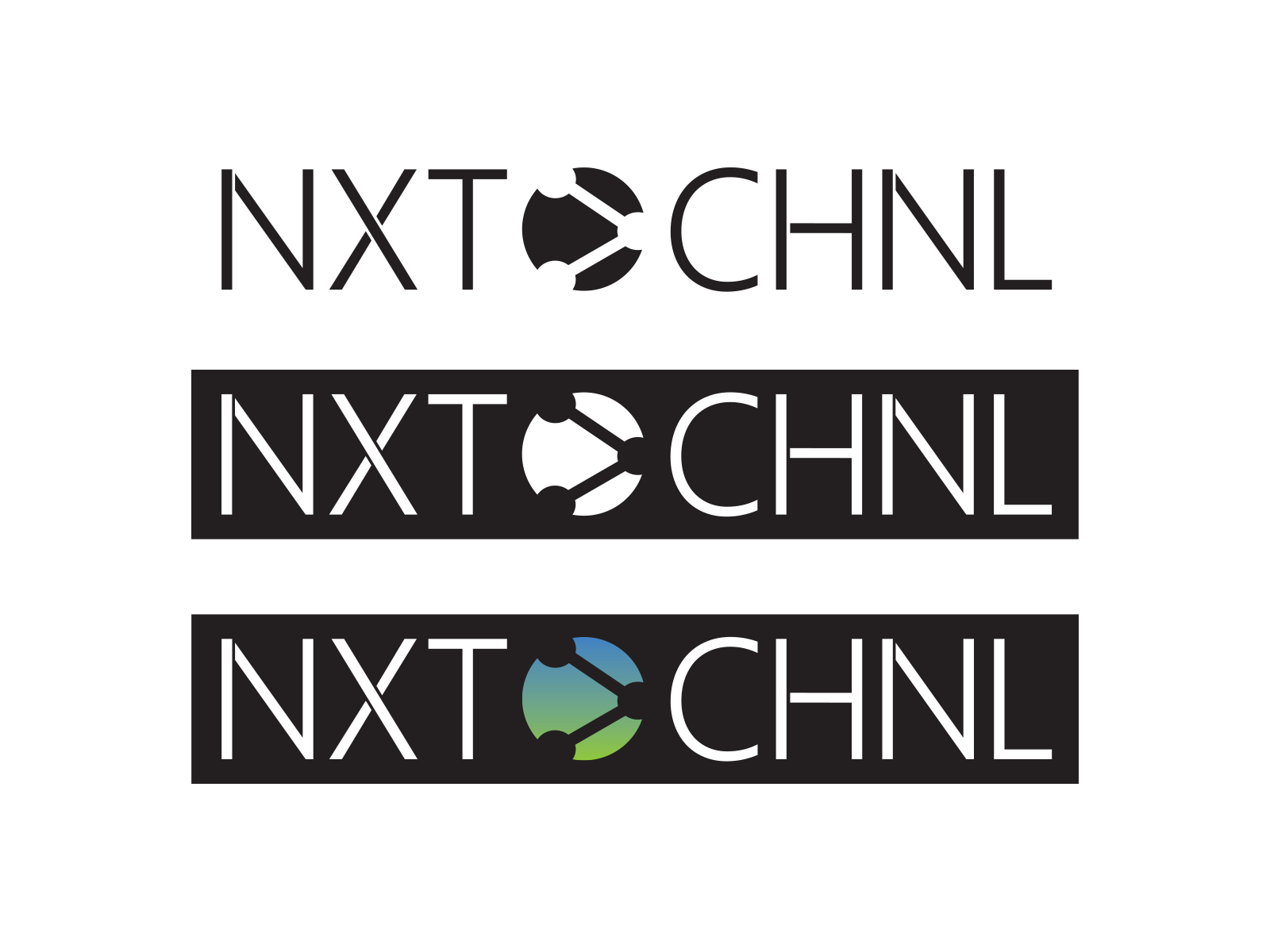 NXT CHNL Logo by Evans Creative Studios on Dribbble